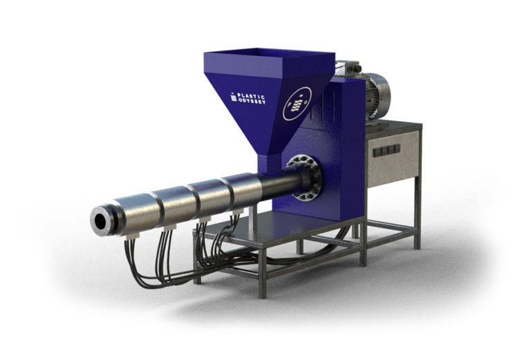 L'extrudeuse pour transformer le plastique en objets | Plastic Odyssey