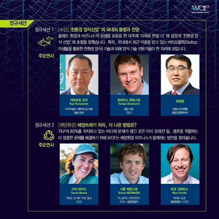 Simon Bernard at the World Ocean Forum 2020 | Plastic Odyssey