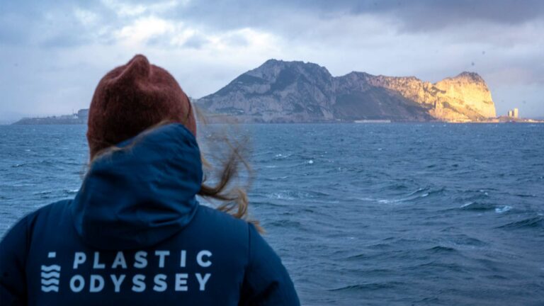 From sea to sea: Plastic Odyssey crosses the Strait of Gibraltar
