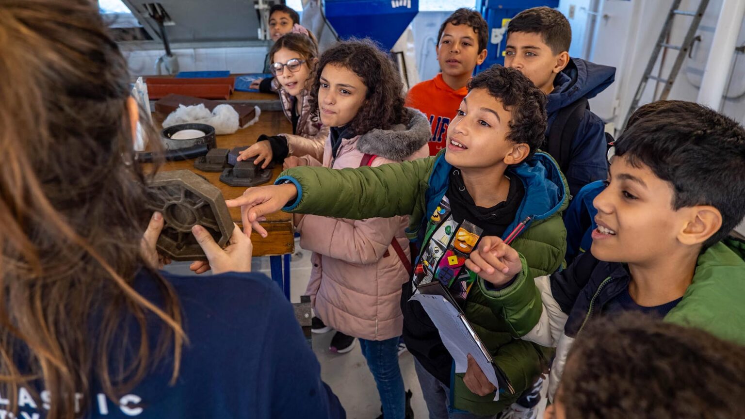 Exploration School, educational resources on plastic pollution