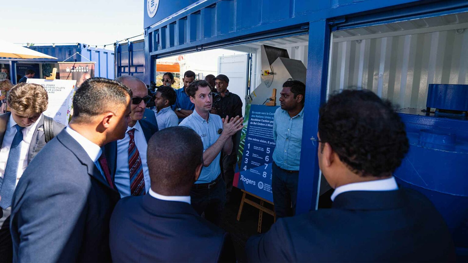 A New Plastic Waste Recycling Unit Installed in Mauritius | Plastic Odyssey